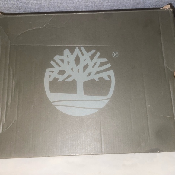 Timberland | Shoes | Timberland Gray Shoe Box With Logo | Poshmark